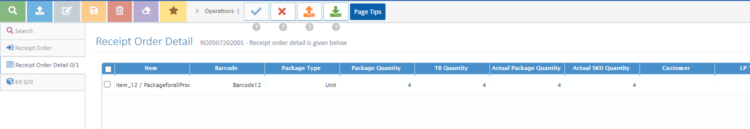 Tracking Packaging Material Inventory Levels