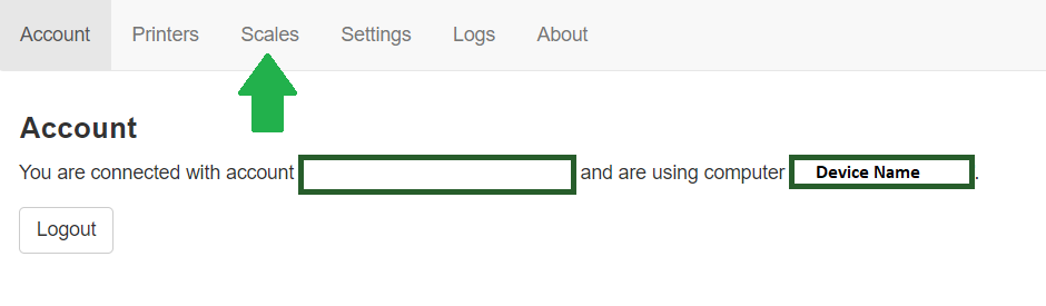 Set Up Scale to Auto-Measure Weight
