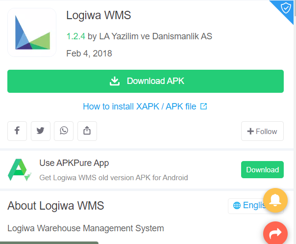 Logiwa App on Android Devices