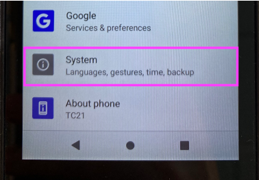 Zebra TCx: Auto-Enter and System Keyboard Setup
