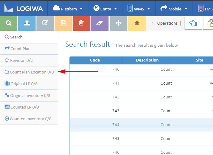 How do I assign a count plan location?