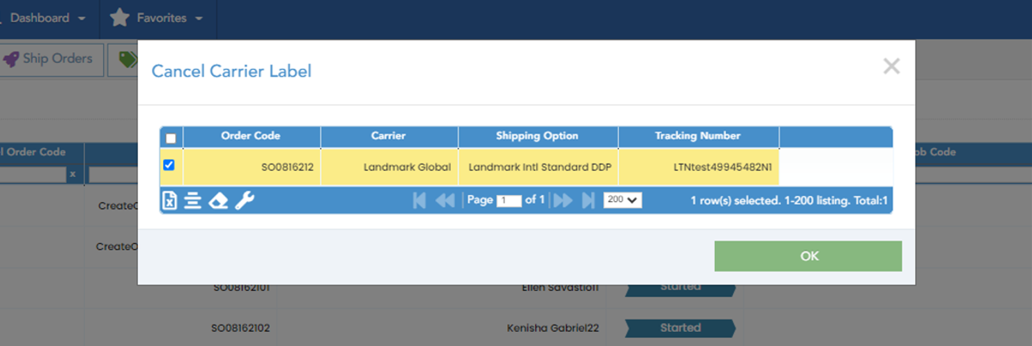 How to Cancel/Remove Landmark Labels?