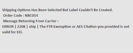 FedEx Troubleshooting