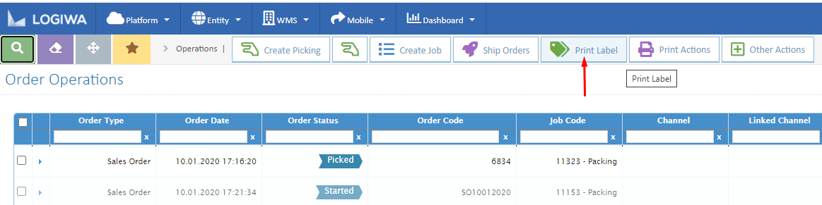 How Do I Print A Carrier Label?
