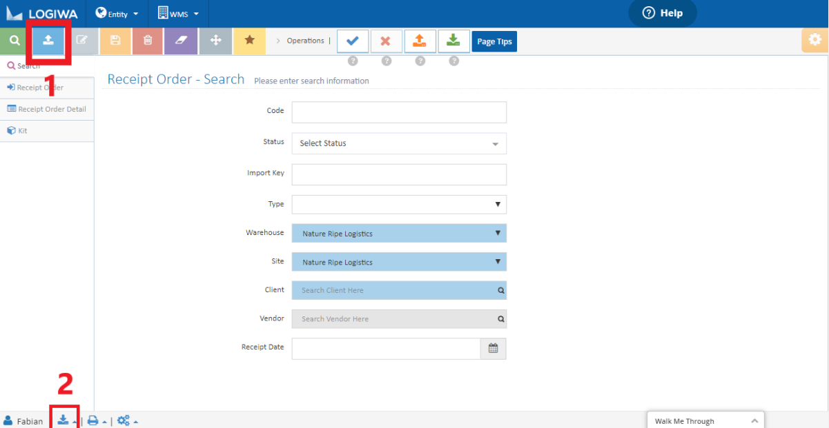 How to Create an ASN / Receipt Order in Logiwa?