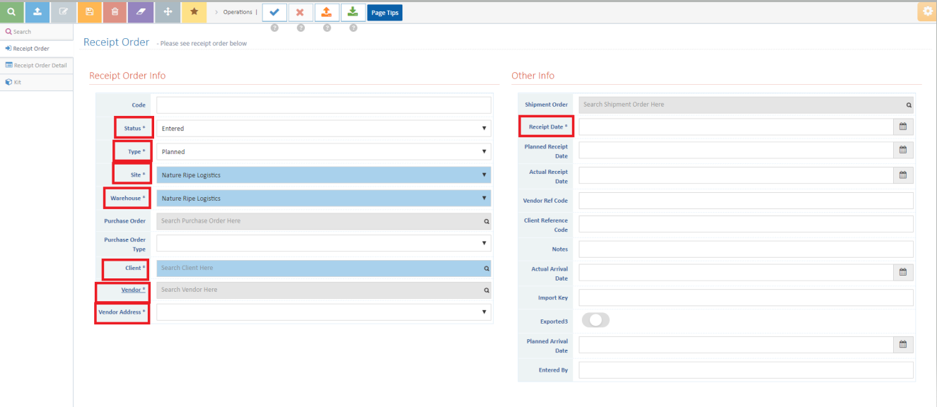 How to Create an ASN / Receipt Order in Logiwa?