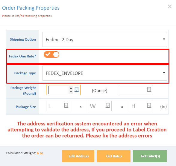 How to Manage FedEx - One Rate?