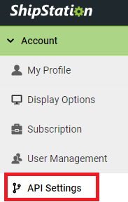 ShipStation Carrier Setup