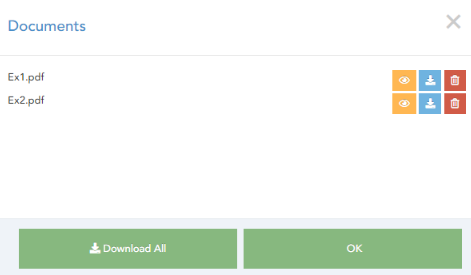 Download Documents from Packing Screen