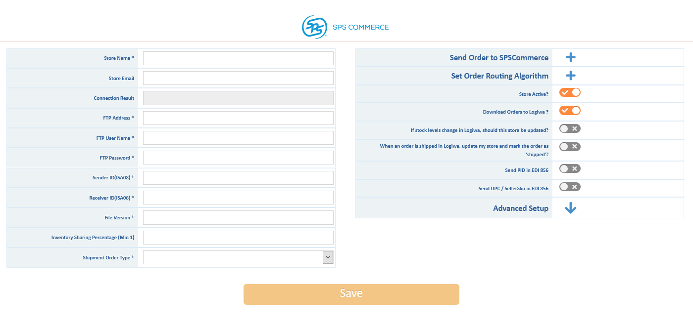 Connect to SPS Commerce